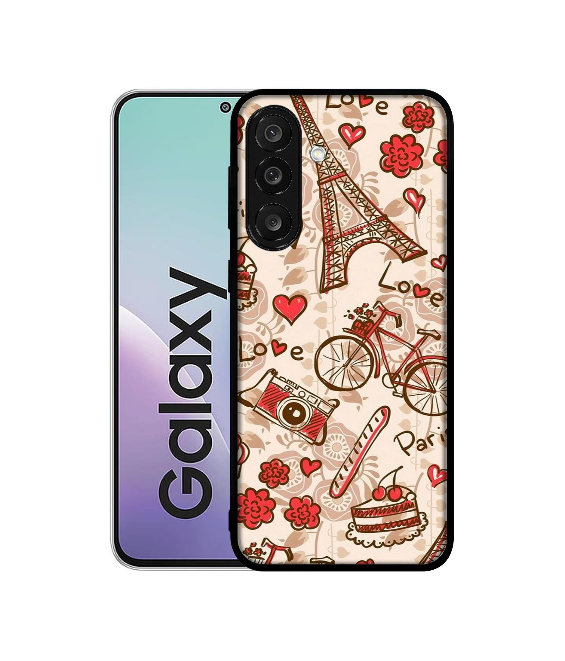 Casotec Vintage Paris Design Premium 2D Printed Metal Back Case Cover ...