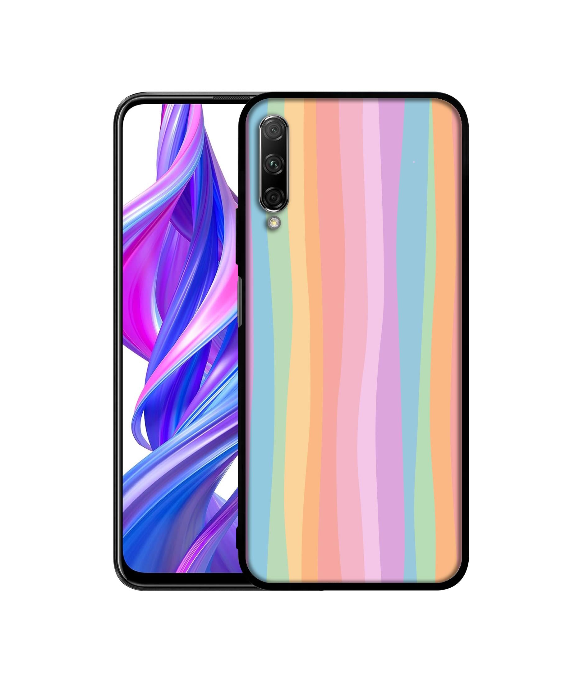Casotec Cool Rainbow Design Premium 2D Printed Metal Back Case Cover ...