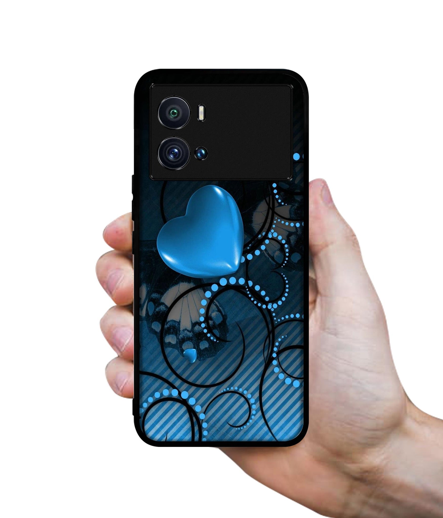 Casotec Hart Design Premium 2D Printed Metal Back Case Cover for iQOO 9 ...