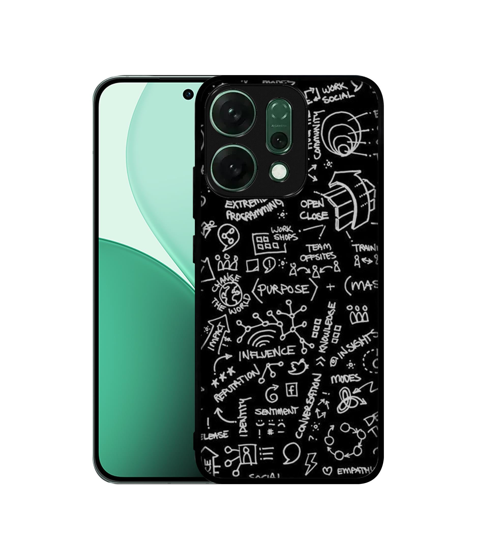 Casotec Formulas Design Premium 2D Printed Metal Back Case Cover for ...