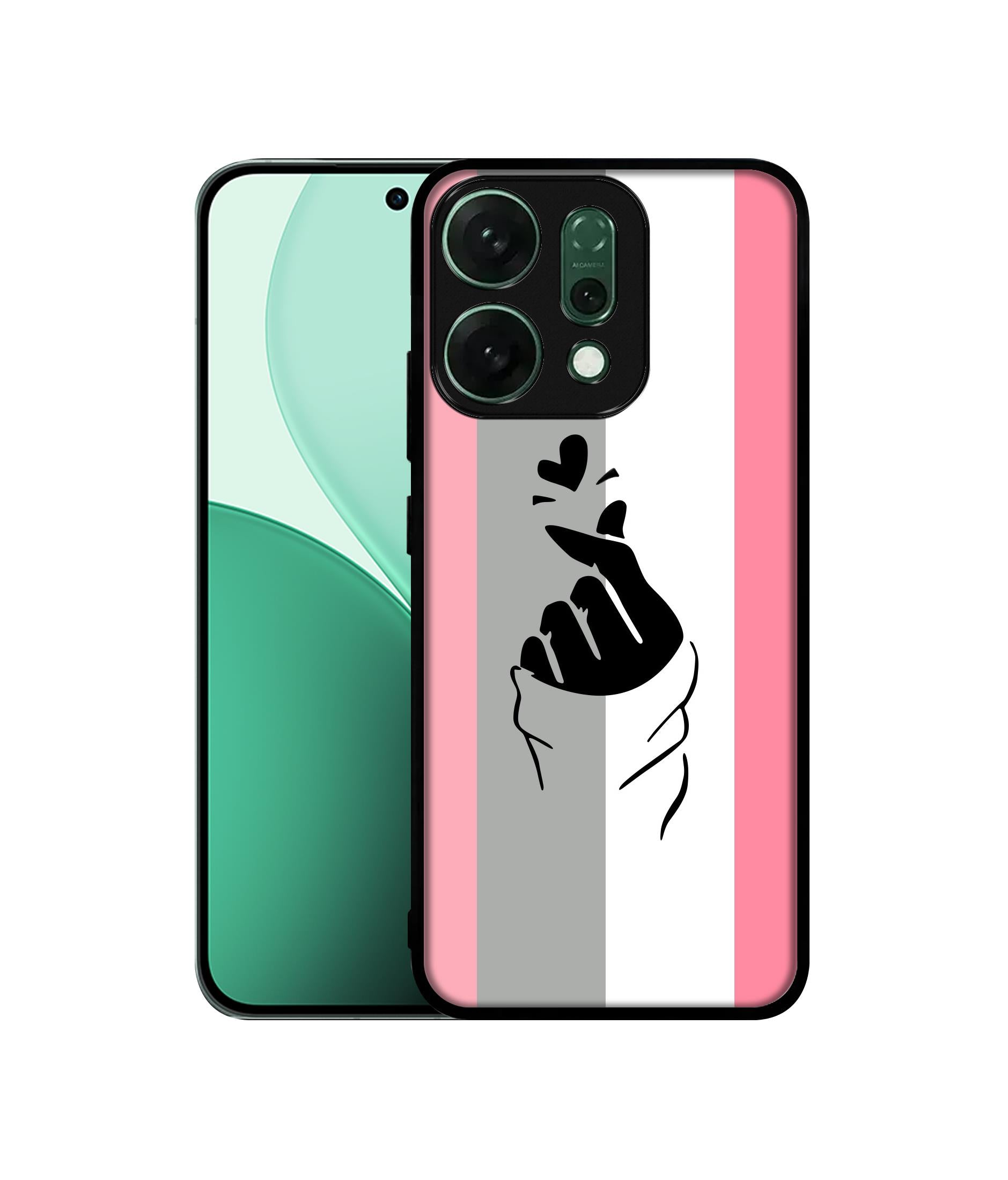 Casotec Cute Mini Love Design Premium 2D Printed Metal Back Case Cover ...