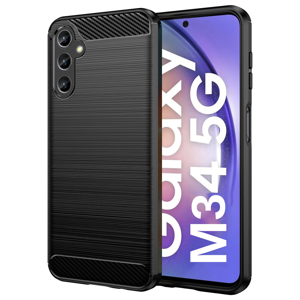 Casotec Rugged Shockproof Back Case Cover for Samsung Galaxy M34 5G ...