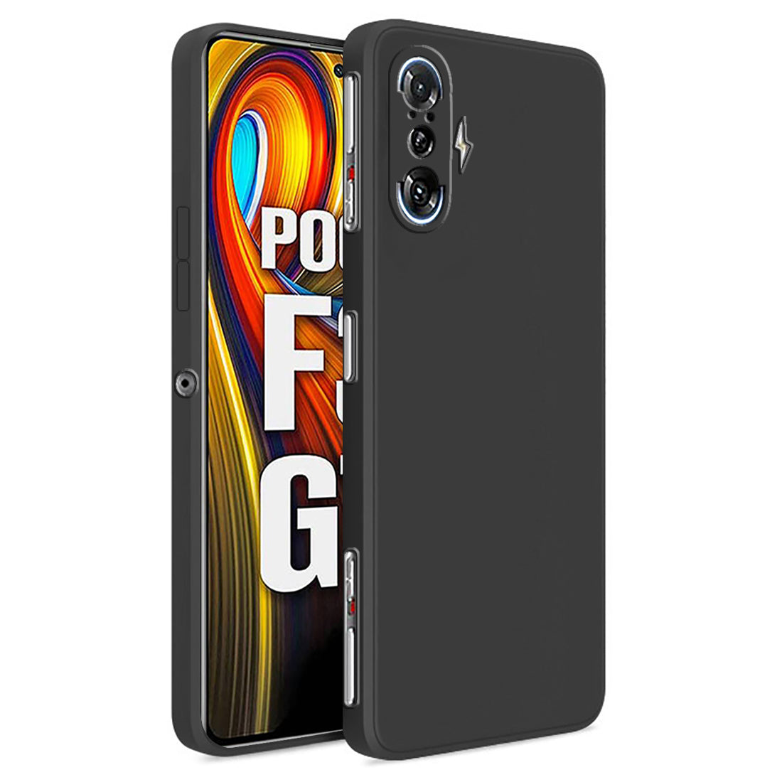 Casotec Shockproof Matte Liquid Silicone Case with Camera Protection ...