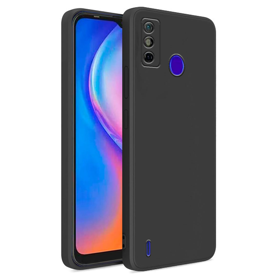 Casotec Shockproof Matte Liquid Silicone Case with Camera Protection ...