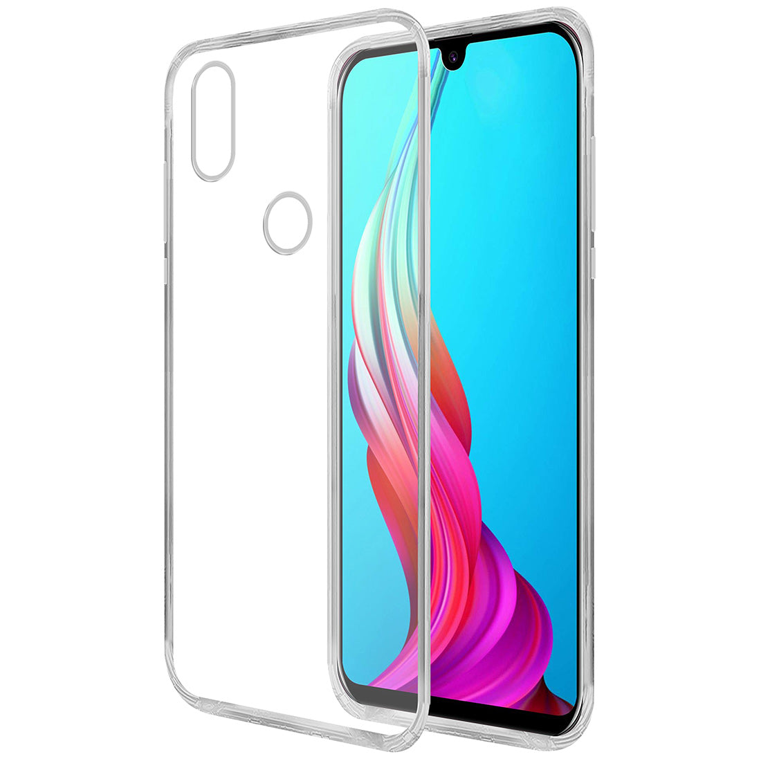 Casotec Soft TPU Back Case Cover for Coolpad Cool 3 Plus - Clear