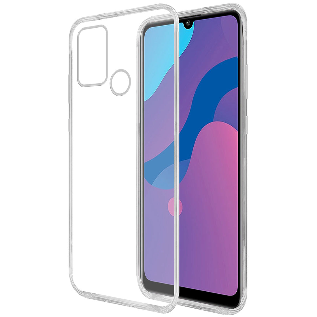 Casotec Soft TPU Back Case Cover for Honor 9A - Clear