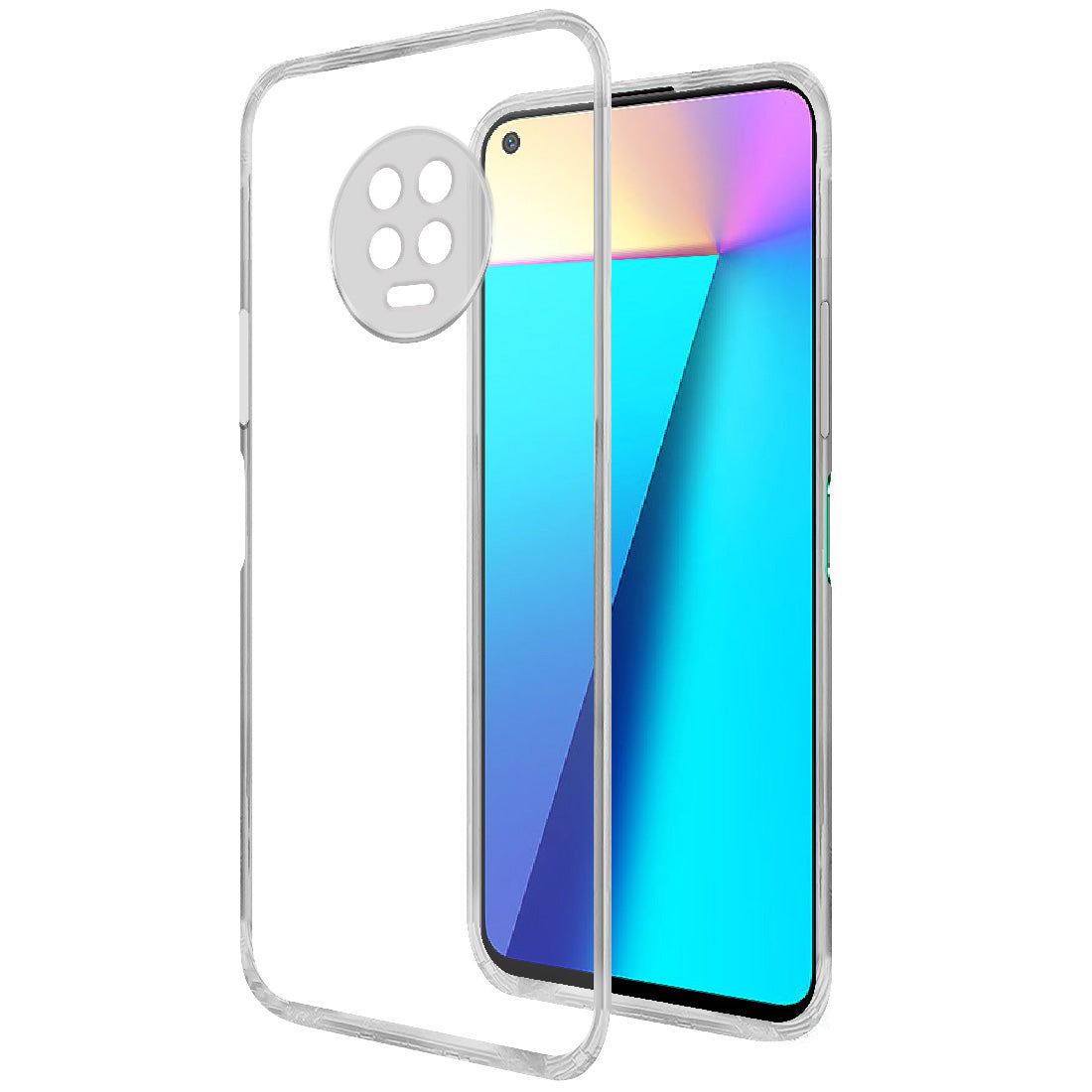 Casotec Soft TPU Back Case Cover for Infinix Note 7 - Clear