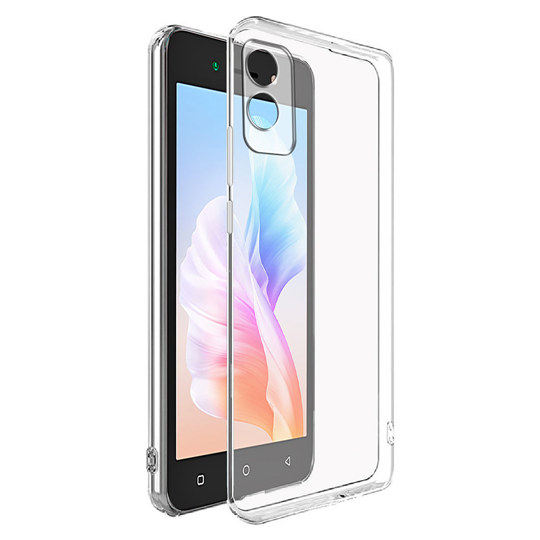 Casotec Soft TPU Back Case Cover for Itel A23s 4G - Clear