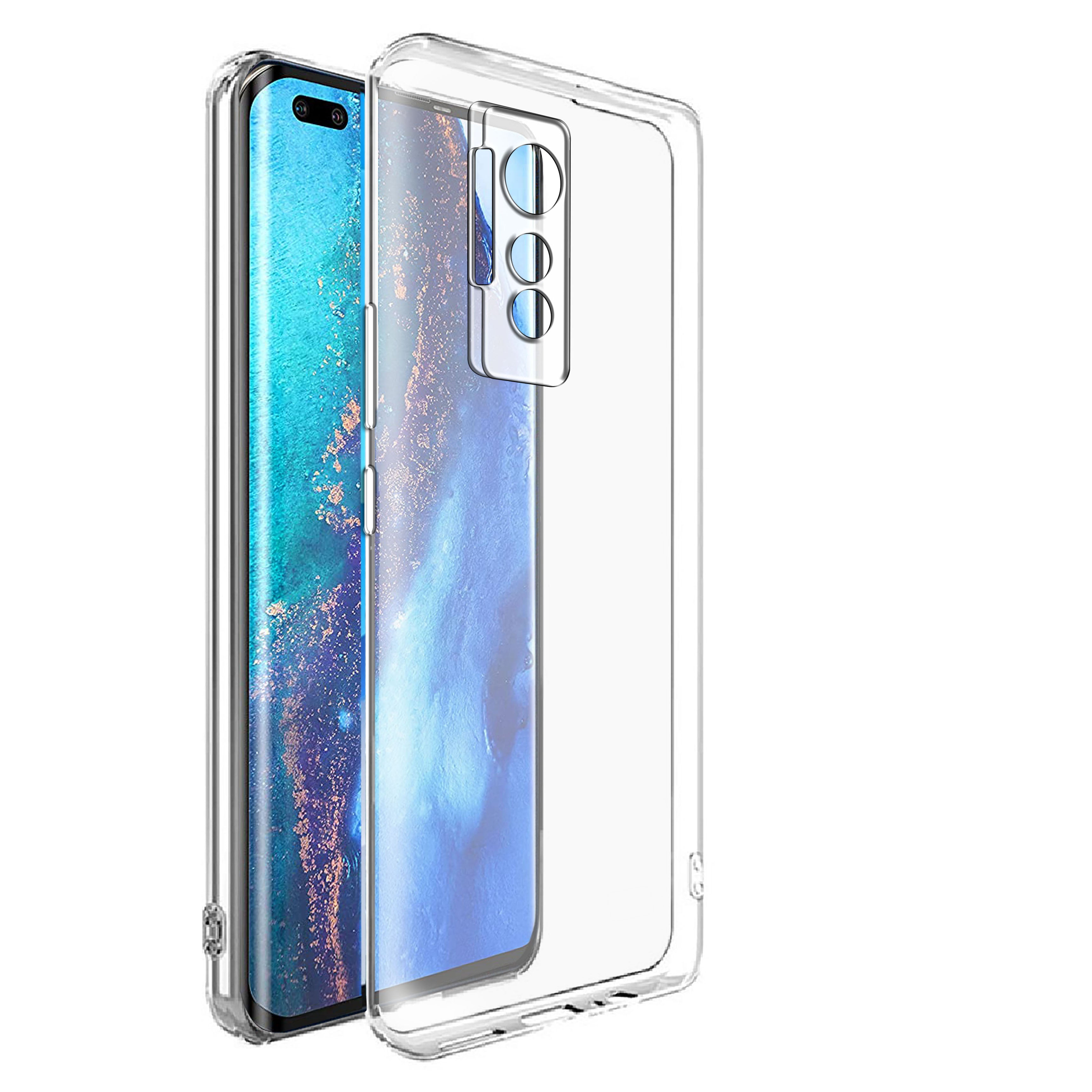 Casotec Soft TPU Back Case Cover for Tecno Phantom X 4G - Clear