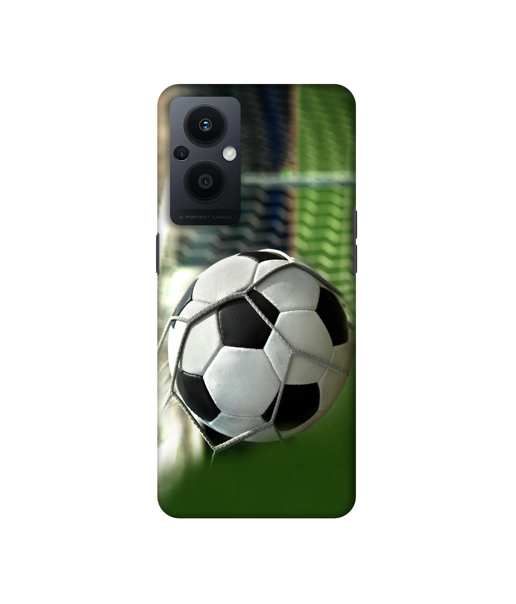 Casotec Football Design 3D Printed Hard Back Case Cover for Oppo F21 Pro 5G