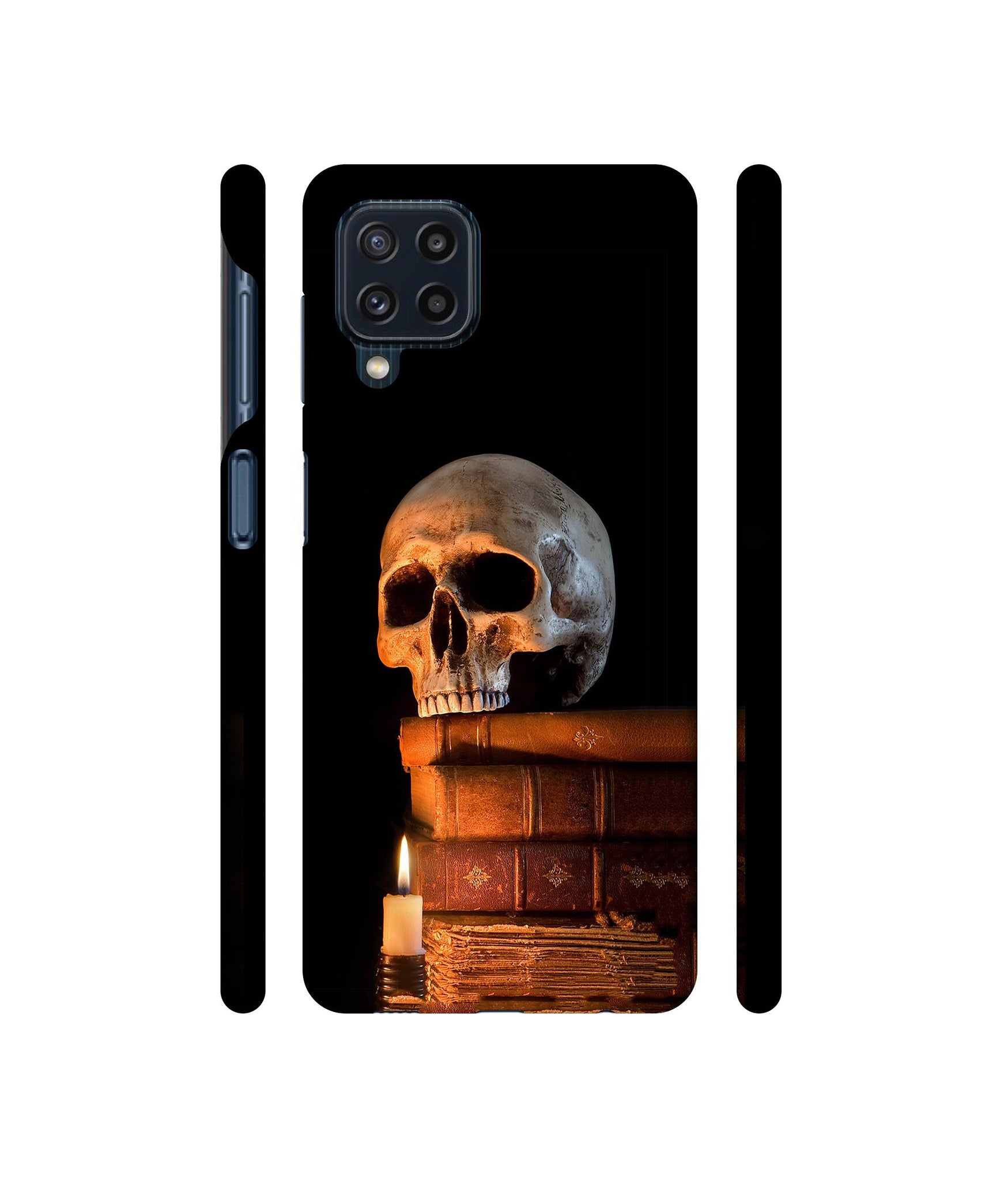 Casotec Skull Magic Candles Books Design 3D Printed Hard Back Case ...