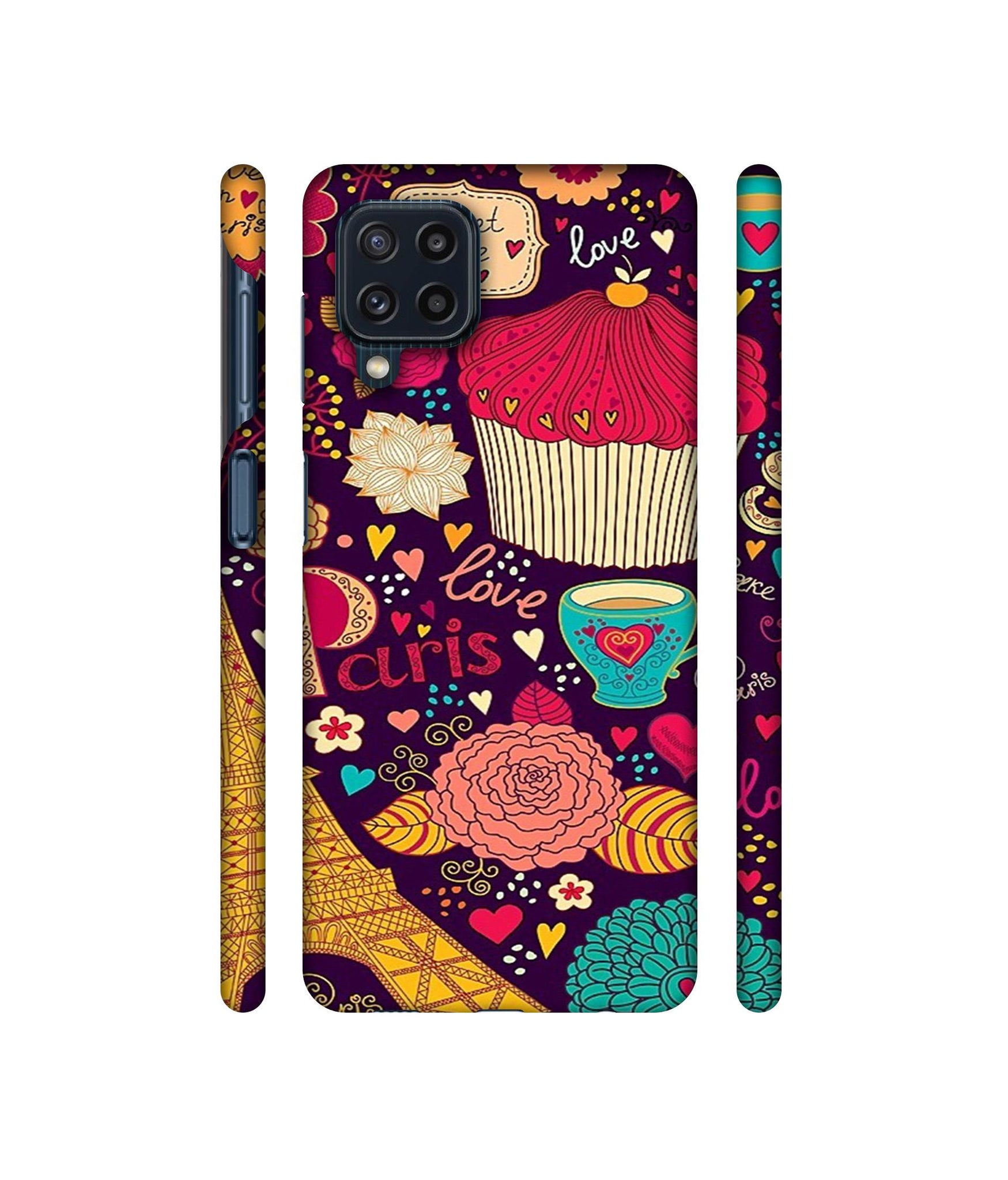 Casotec Paris Flower Love Design 3D Printed Hard Back Case Cover for ...